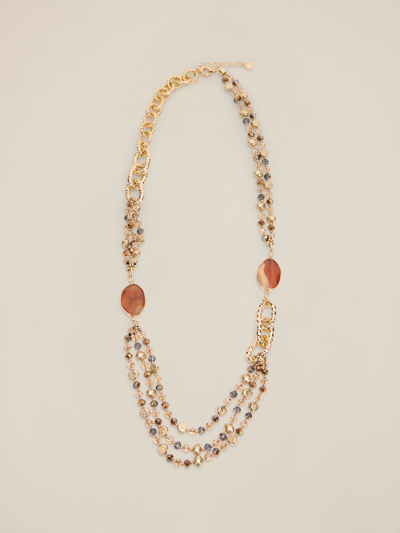 Maxi collar multihilo